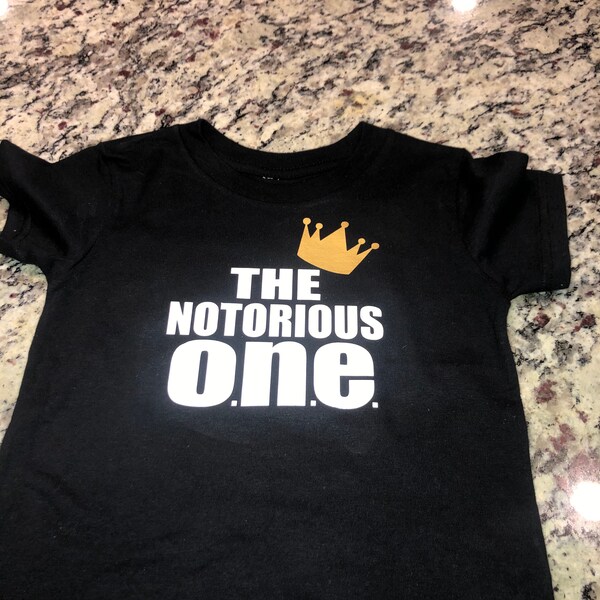 The Notorious One Svg, First Birthday Svg, King Birthday Svg, One Year ...