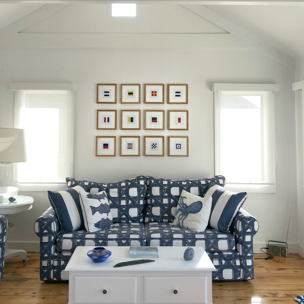 Set of ANY 4 Nautical Flags 5x5 (square), 8x8 (square) or 8x10 Prints ...