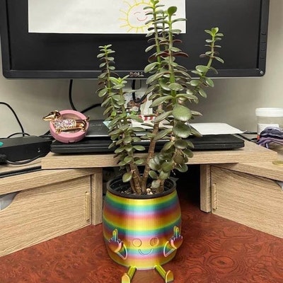 Smiling Middle Finger Planter With Drainage Plant Pot With Drainage ...