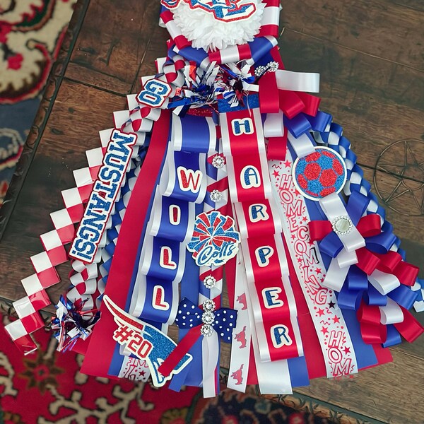 Homecoming Mum, Small Mum, Parent Mum, Spirit Mum, Basketball Mum ...