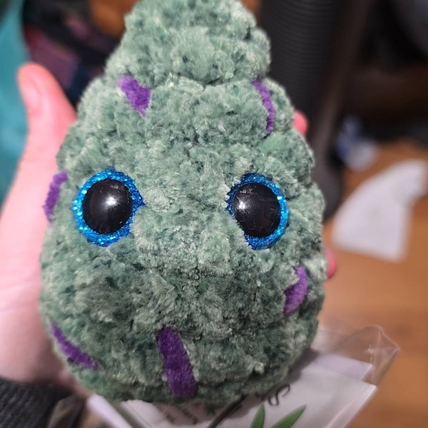 Weed Nugget Plushie, Crochet Nugs, Smoke Station Decor, 420 Friends ...