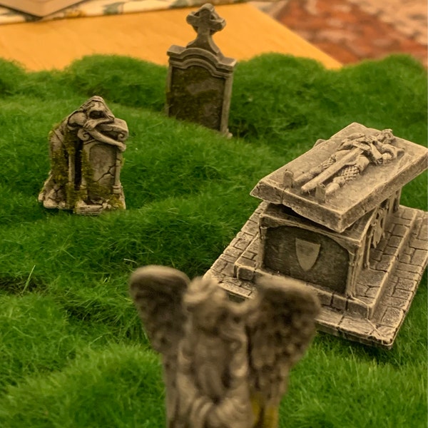 Vampire - King - Paladin Stone Tomb / Reaper Bones Dungeons & Dragons ...