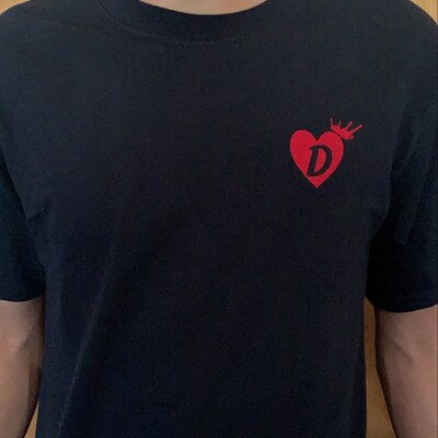 Custom Embroidered T-shirt Tees Free Logo Digitizing - Etsy