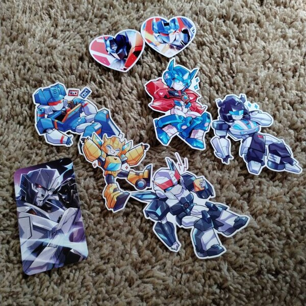 Soundwave & Laserbeak | Transformers Skybound Print - Etsy