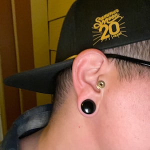 3mm Wood Earrings 8 Gauge Ear Expander 8g Ear Expanders - Etsy