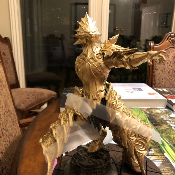 Dragon Slayer Ornstein Statue, Dark Souls Figurines, Dark Souls Boss ...
