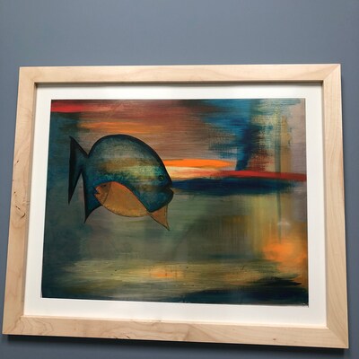 Wood Picture Frame / Custom Wood Frame / Fine Art Printing & Framing ...