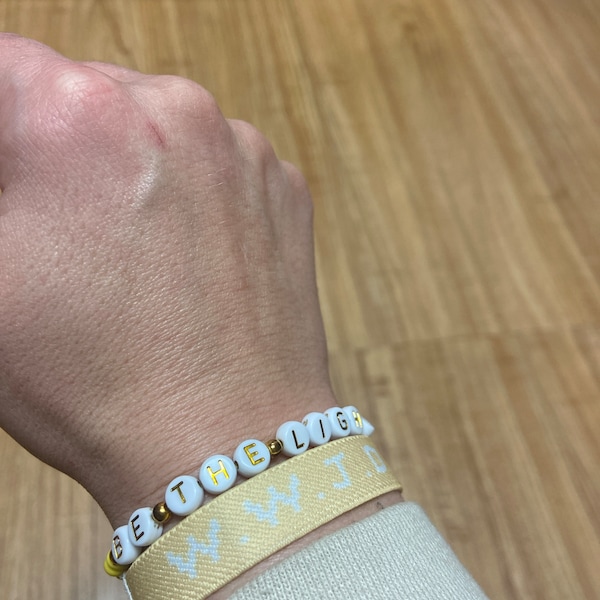 Be Kind Bracelet, World Kindness Day, Word Bracelet - Etsy