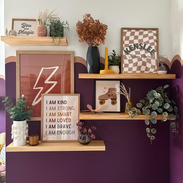 Boho Beach Wall Decor, Set 3 Printable, Minimal Nursery Poster, Surf ...