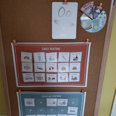 Spanish Routine Chart, Routine Checklist, Routine Cards, Daily Rhythm ...