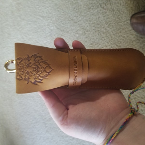 RPG Dice Potion Bag With Fantasy Dice Potion Flask Set: Tan Leather ...