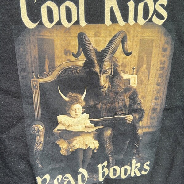 Baphomet Woodcut Print Wall Art for Living Room Satanic Print Satanic ...