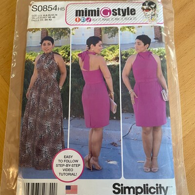 Mccalls 5114 BUTTON NIGHTSHIRT Pattern Miss M 14-16 Pajamas Long Belted ...