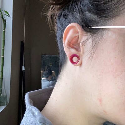 20PCS Silicone Ear Plugs and Tunnels/flesh Tunnels/glow in the Dark ...