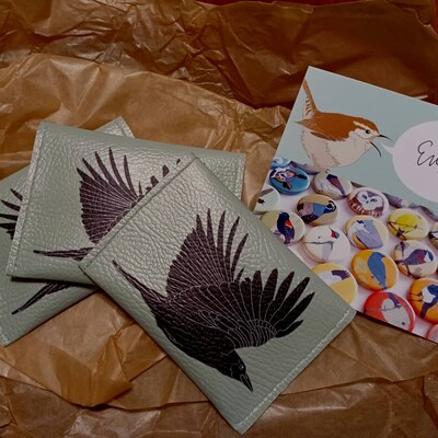 Bird Note Cards Mix Match 8 Choose From 36 Designs Printed on Recycled ...