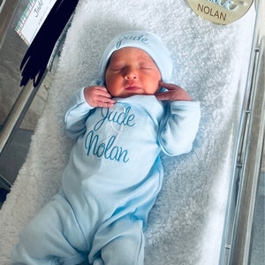 Blue Rainbow Baby Boy Name Sign Wood Sign 3D Name Announcement - Etsy