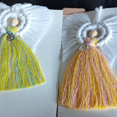 Macrame Communion/christening Mermaid 100% Cotton. Handmade ...