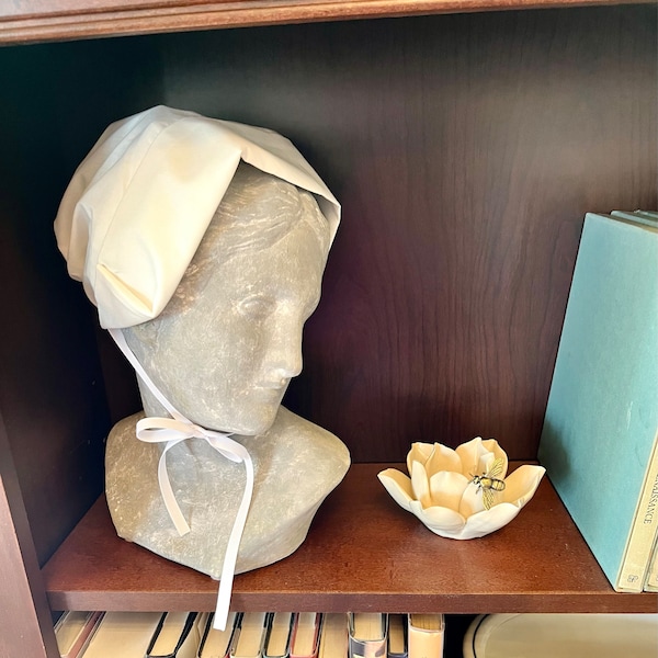READY to SHIP Handmaid Soft Cap/pilgrim Bonnet/medieval "coif" - Etsy