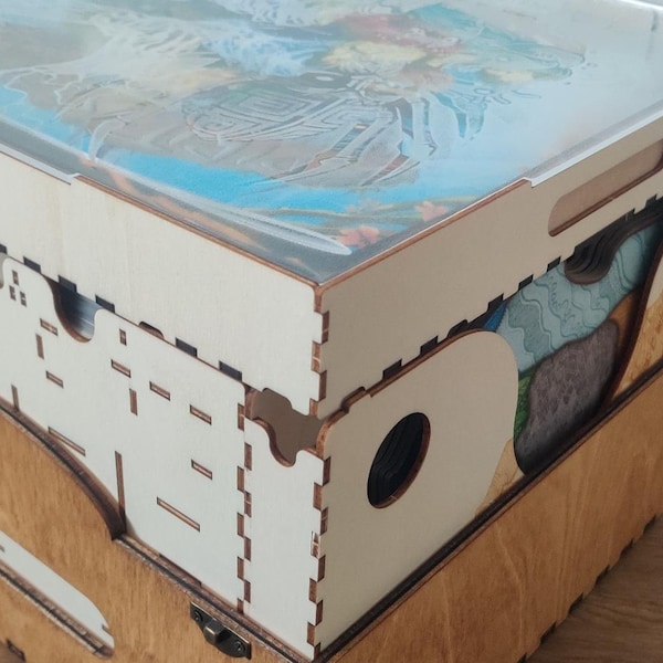 Spirit Island "future Resilient" Storage Chest. Holds Every Expansion ...