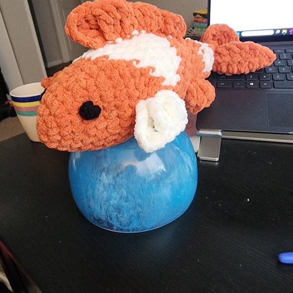 Koi Fish No Sew Crochet Pattern, Fish Crochet Pattern, No Sew Amigurumi ...