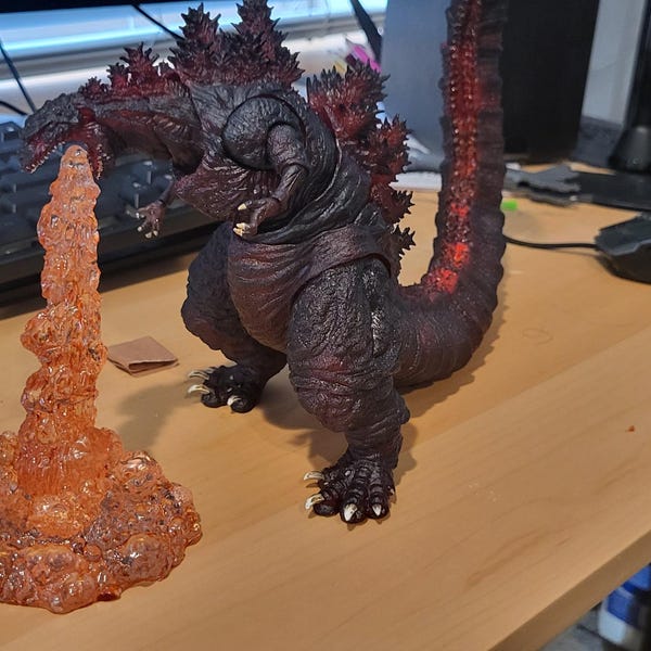 S.H. Monsterarts Godzilla 2021 Custom godzilla Vs. Kong Figure - Etsy
