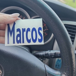 Name Decal Used for Labeling Any Hard Smooth Surface Such as - Etsy