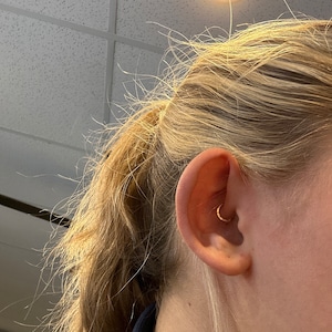 Daith Piercing Daith Jewellery Daith Hoop Daith Earrings Daith Ring ...