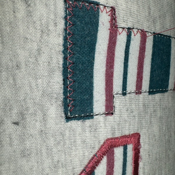 Varsity College Applique Embroidery Designs Font Numbers 3 Sizes ...