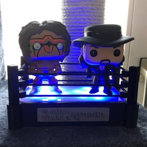 Funko Pop WWE AEW NJPW Wrestling Tag Team Ring Custom Made 3D Print ...