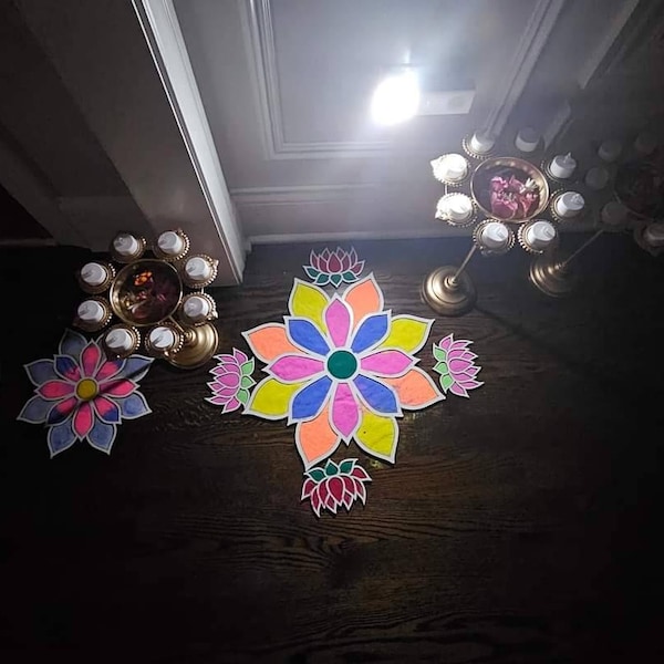 Wooden Sree Yantra Art, Pooja Room Decor, Ohm Symbol Decor, House ...