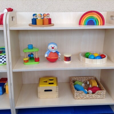 Original Modular Montessori Shelf Made From Certified Wood - Etsy