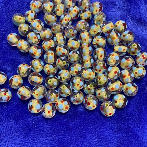 Lampwork Glass Marbles, 16~18mm - Etsy