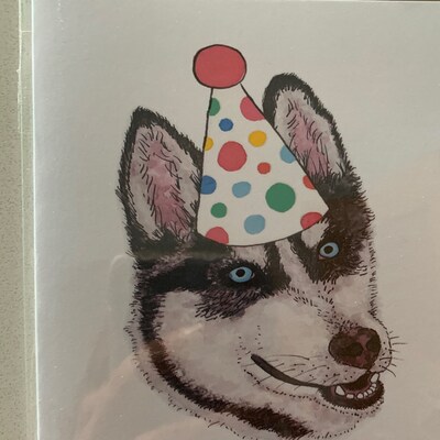 Graduation Card Husky Grad Card College Graduation High - Etsy