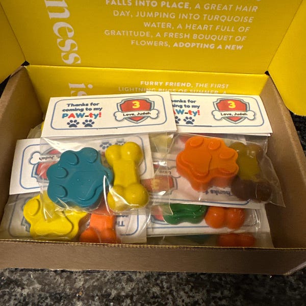 Video Game Crayon Party Favors - Etsy