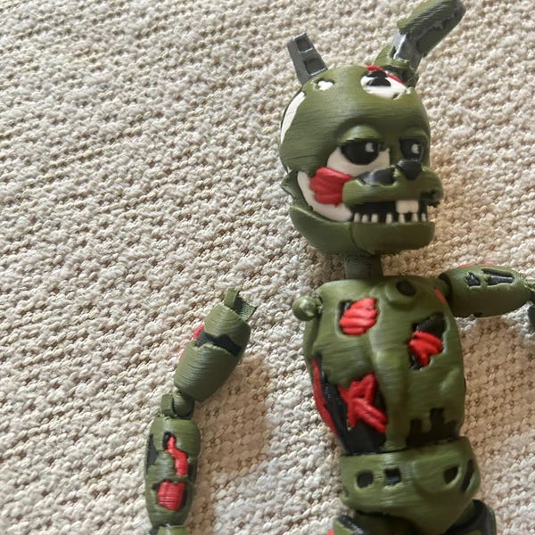 The Mimic COLOR Articulating Figure FNAF Five Nights at Freddy’s - Etsy