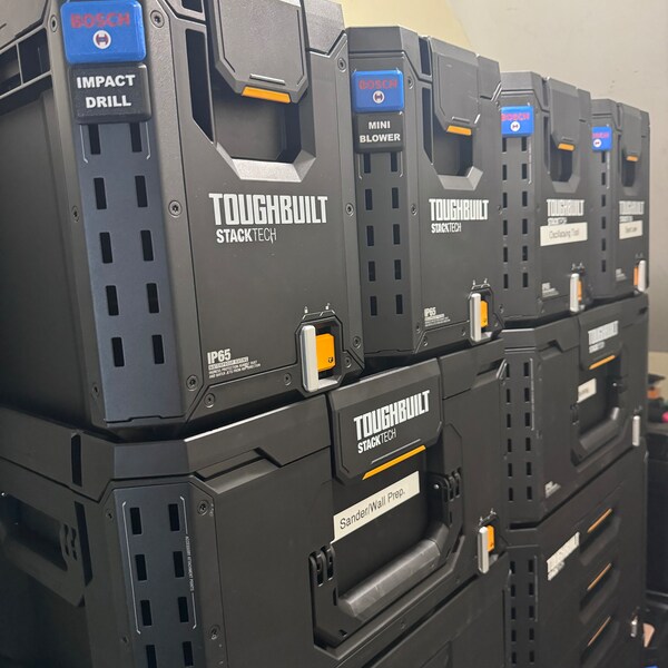 Toughbuilt Stacktech Rail Label - Etsy