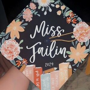 Taylor Swift Graduation Cap, Eras Grad Cap, Lover Era Graduation Cap ...