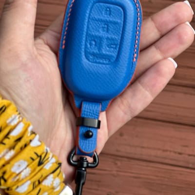 Custom Bmw Leather Key Fob Cover, Bmw Series Key Fob Case, F98 X4M LCI ...