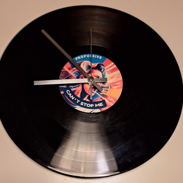 Real Vinyl Record Personalised Label 45rpm - Etsy