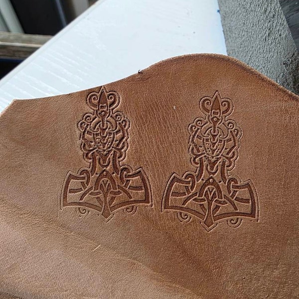 Leather Stamp (delrin) Leather Tool Mops #1 Dog - Etsy