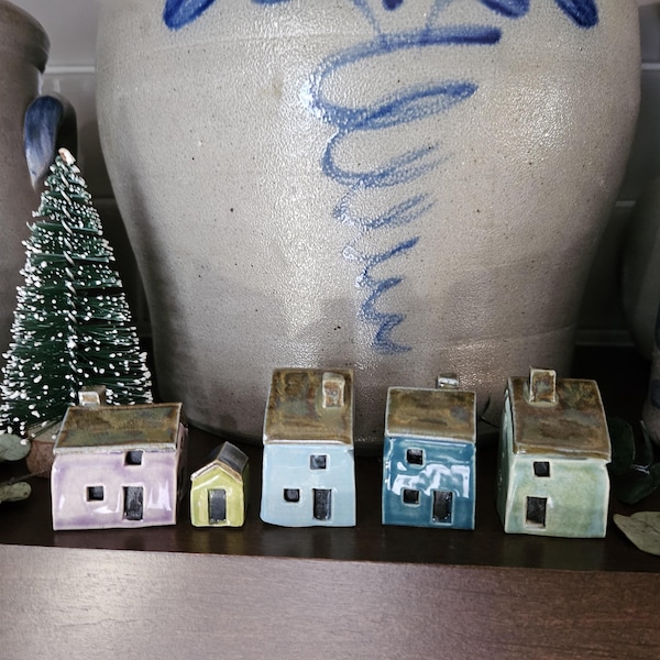 Pick Your Own Penny Pottery Collectable Miniature Ceramic House Set ...