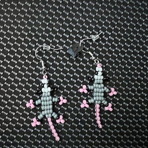 Beaded Possum Earrings - Etsy