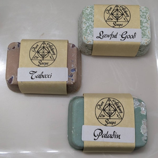 Create-your-character RPG Themed Soap Trio - Etsy