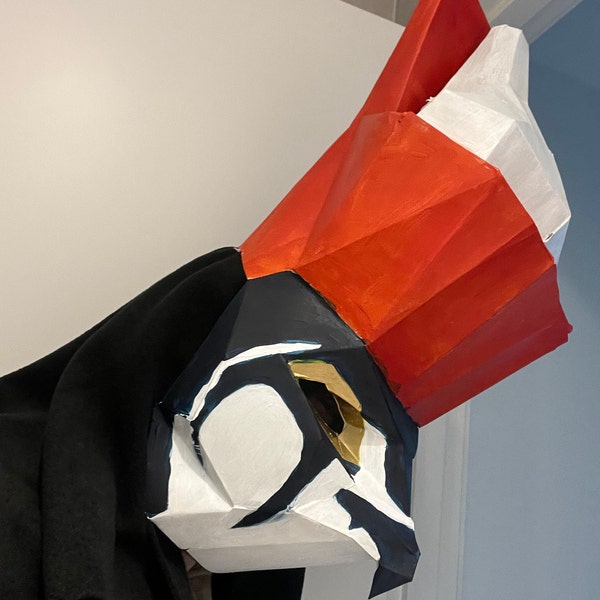 Egyptian God HORUS Paper Mask - Make It With This Low-poly Mask ...