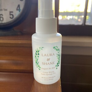 Bulk 50 Bug Spray Bottles & Labels 48 Templates Be - Etsy