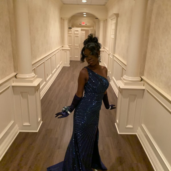 Satin Navy Blue Opera 22" 18" 15" 9" Ladies Gloves - Etsy