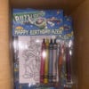Moana Maui Coloring Party Favors With Crayons Moana Maui Birthday Moana ...