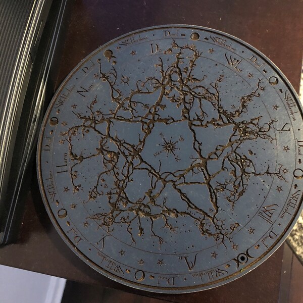 Wheel of the Year Deep Laser Carved Hand Finished Calendar Altar Tile ...