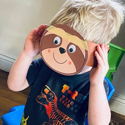 Bird Paper Crown, Animal Paper Hat for Kids, Instant Download Paper ...