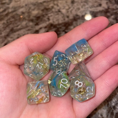 Flotsam Dnd Dice Set for Dungeons and Dragons D20 TTRPG Polyhedral Dice ...